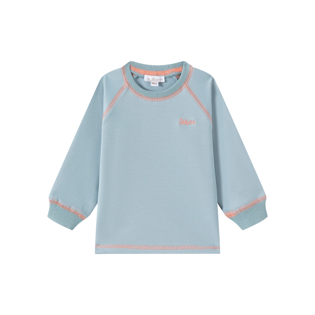Contrast Stitch Sweat Set-Blue– OUBON